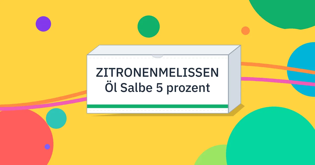 Symbolbild: Packung mit der Aufschrift ZITRONENMELISSEN Öl Salbe 5 prozent (PZN 18901761) – Verfügbarkeit und Bezug in Apotheken in Frankfurt am Main