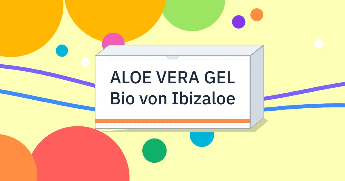 Symbolbild: Packung mit der Aufschrift ALOE VERA GEL Bio von Ibizaloe (PZN 14441185) – Verfügbarkeit und Bezug in Apotheken in Frankfurt am Main