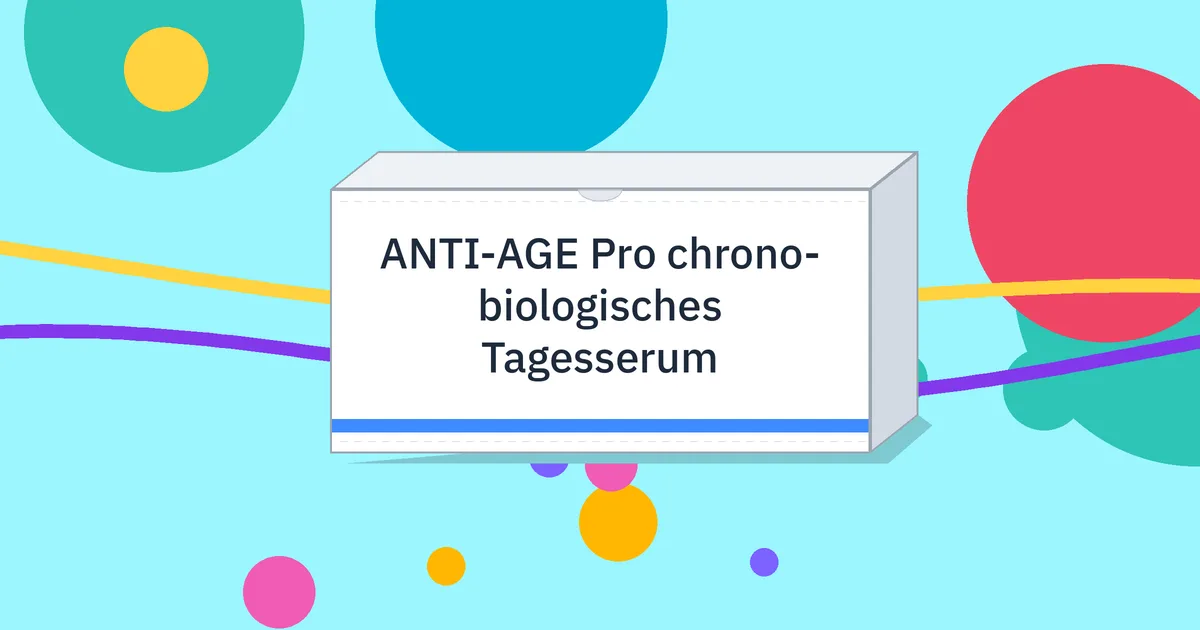 Symbolbild: Packung mit der Aufschrift ANTI-AGE Pro chrono-biologisches Tagesserum (PZN 16600400) – Verfügbarkeit und Bezug in Apotheken in Frankfurt am Main