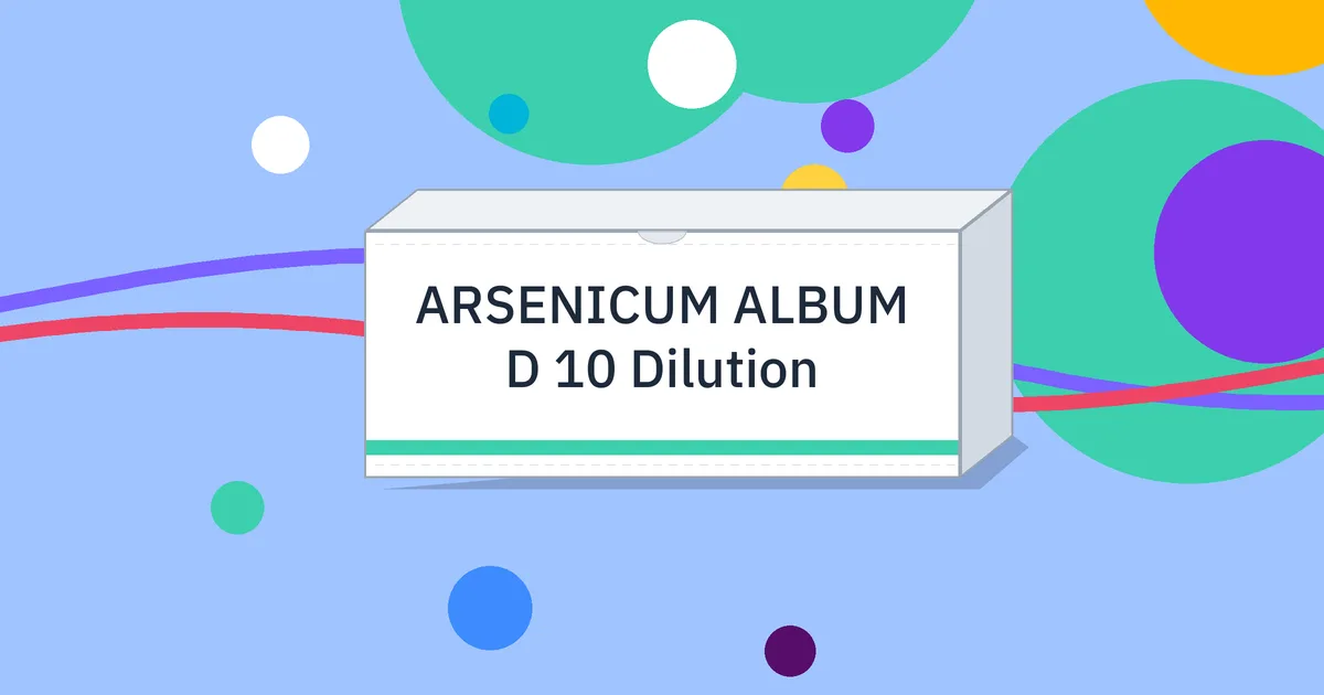 Symbolbild: Packung mit der Aufschrift ARSENICUM ALBUM D 10 Dilution (PZN 02607456) – Verfügbarkeit und Bezug in Apotheken in Frankfurt am Main