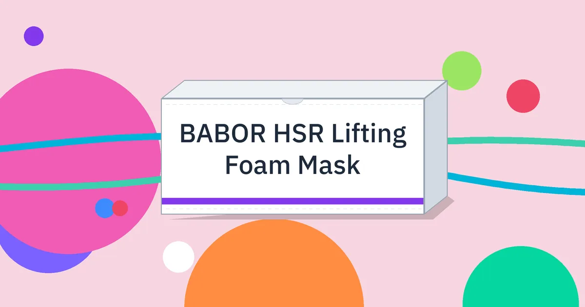 Symbolbild: Packung mit der Aufschrift BABOR HSR Lifting Foam Mask (PZN 17836783) – Verfügbarkeit und Bezug in Apotheken in Frankfurt am Main