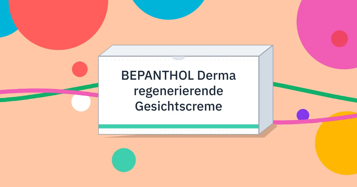 Symbolbild: Packung mit der Aufschrift BEPANTHOL Derma regenerierende Gesichtscreme (PZN 16529814) – Verfügbarkeit und Bezug in Apotheken in Frankfurt am Main