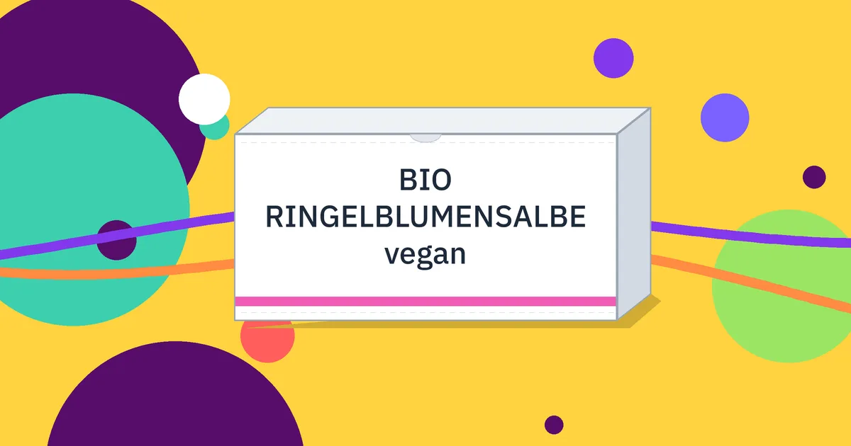 Symbolbild: Packung mit der Aufschrift BIO RINGELBLUMENSALBE vegan (PZN 19657234) – Verfügbarkeit und Bezug in Apotheken in Frankfurt am Main