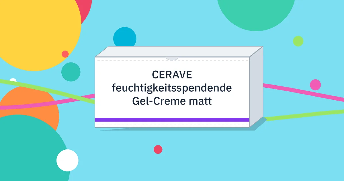 Symbolbild: Packung mit der Aufschrift CERAVE feuchtigkeitsspendende Gel-Creme matt (PZN 19305831) – Verfügbarkeit und Bezug in Apotheken in Frankfurt am Main