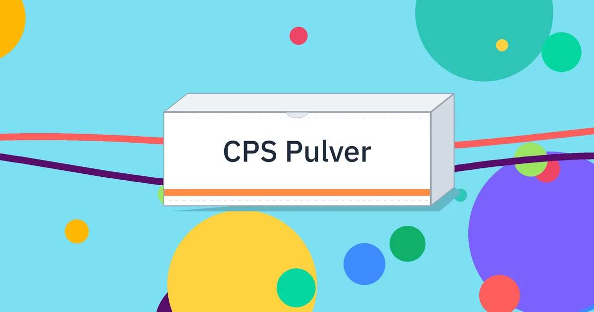 Symbolbild: Packung mit der Aufschrift CPS Pulver (PZN 03572694) – Verfügbarkeit und Bezug in Apotheken in Frankfurt am Main