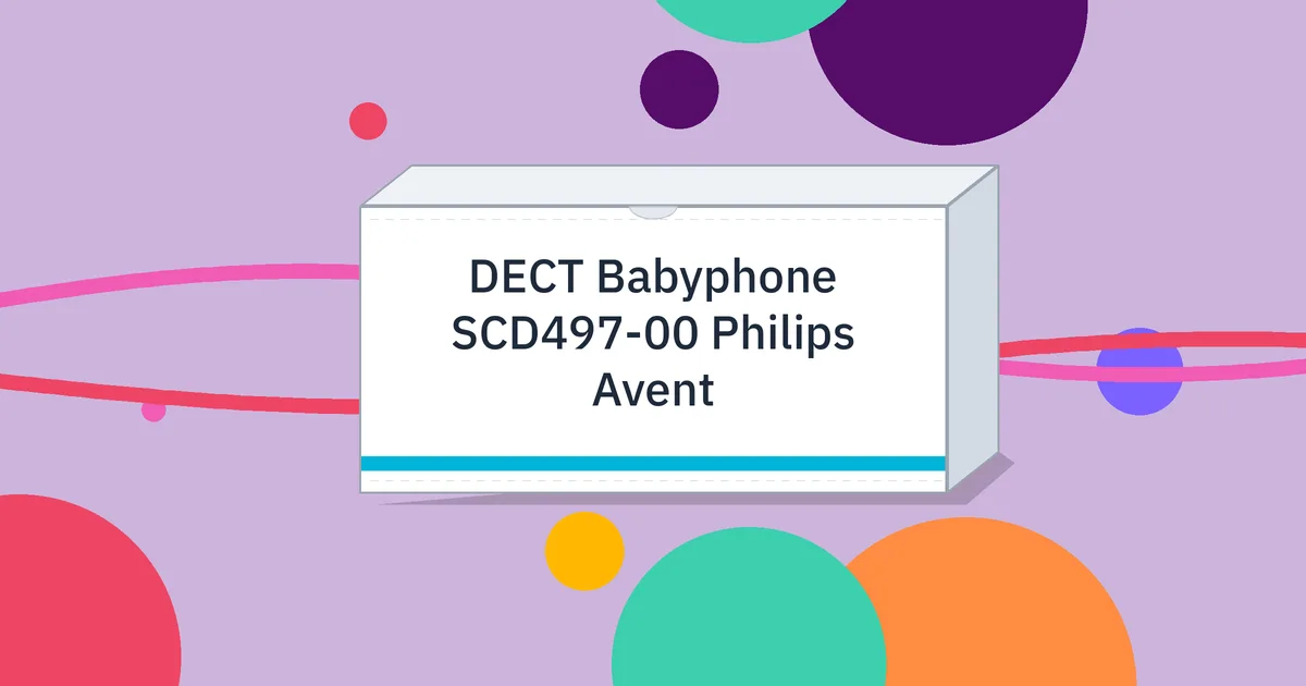 Symbolbild: Packung mit der Aufschrift DECT Babyphone SCD497-00 Philips Avent (PZN 01546505) – Verfügbarkeit und Bezug in Apotheken in Frankfurt am Main