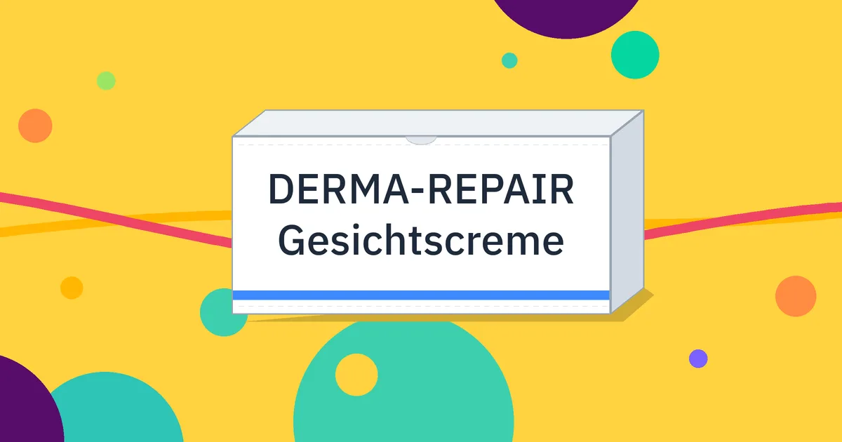 Symbolbild: Packung mit der Aufschrift DERMA-REPAIR Gesichtscreme (PZN 16142274) – Verfügbarkeit und Bezug in Apotheken in Frankfurt am Main