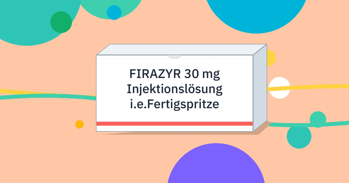 Symbolbild: Packung mit der Aufschrift FIRAZYR 30 mg Injektionslösung i.e.Fertigspritze (PZN 06935453) – Verfügbarkeit und Bezug in Apotheken in Frankfurt am Main