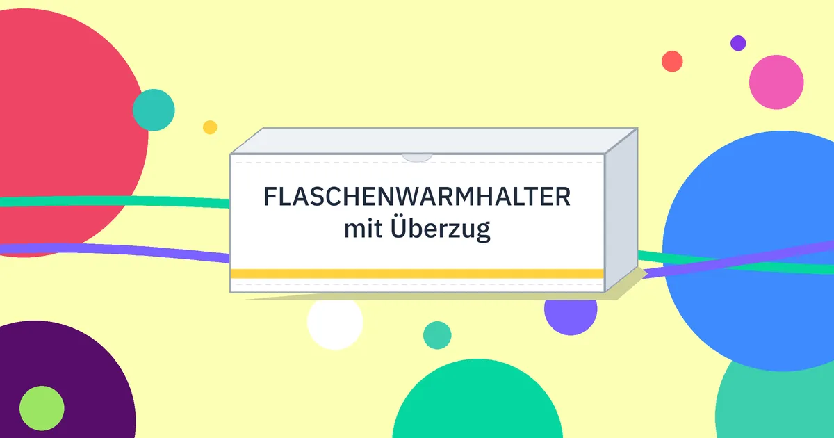 Symbolbild: Packung mit der Aufschrift FLASCHENWARMHALTER mit Überzug (PZN 00225822) – Verfügbarkeit und Bezug in Apotheken in Frankfurt am Main