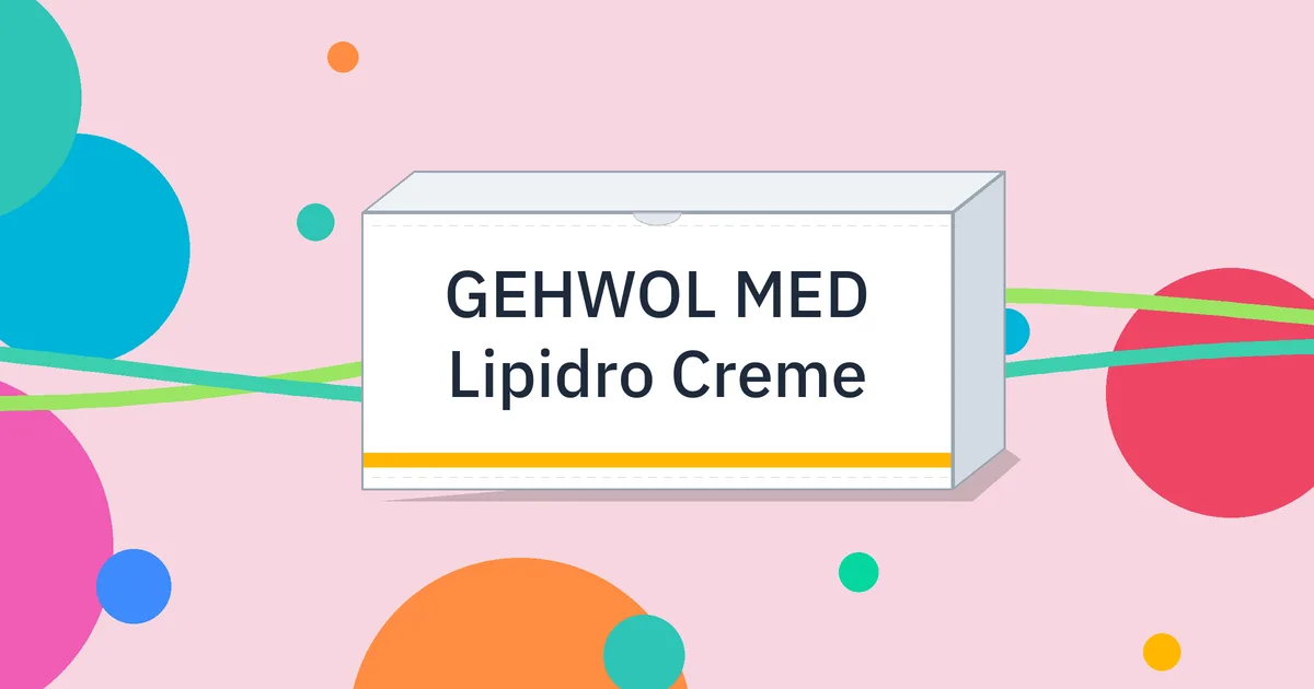 Symbolbild: Packung mit der Aufschrift GEHWOL MED Lipidro Creme (PZN 20101252) – Verfügbarkeit und Bezug in Apotheken in Frankfurt am Main