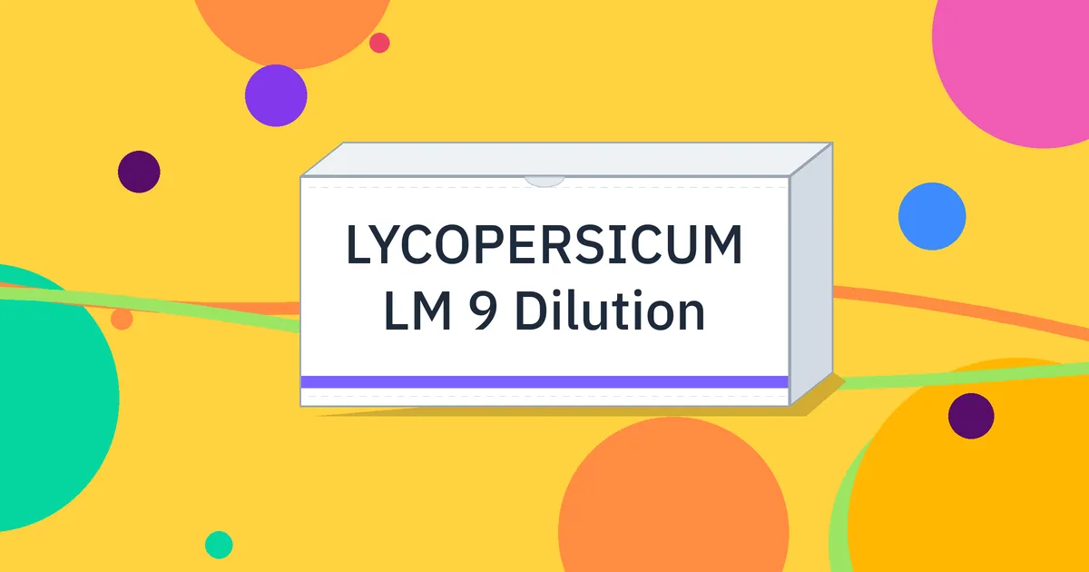 Symbolbild: Packung mit der Aufschrift LYCOPERSICUM LM 9 Dilution (PZN 13537552) – Verfügbarkeit und Bezug in Apotheken in Frankfurt am Main