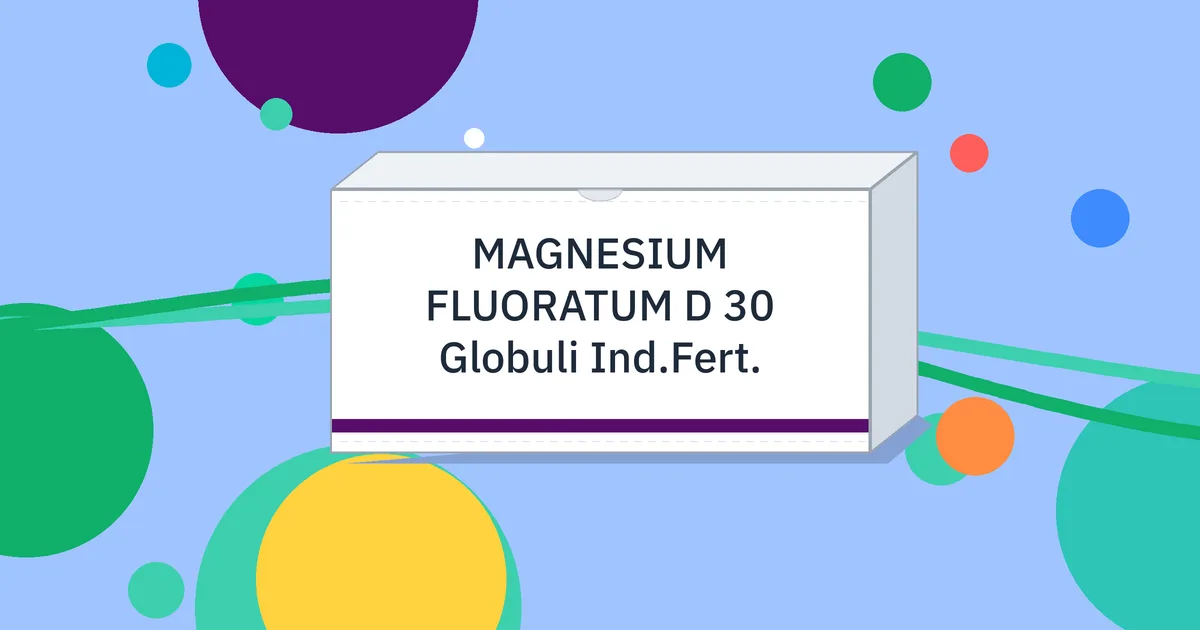 Symbolbild: Packung mit der Aufschrift MAGNESIUM FLUORATUM D 30 Globuli Ind.Fert. (PZN 17656621) – Verfügbarkeit und Bezug in Apotheken in Frankfurt am Main
