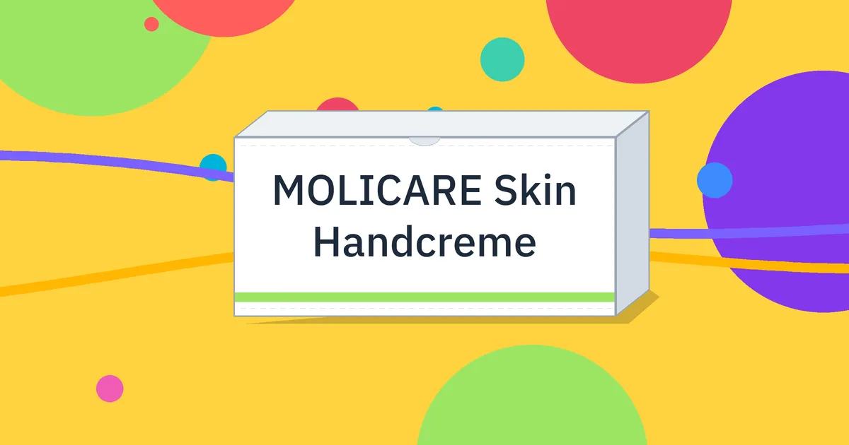 Symbolbild: Packung mit der Aufschrift MOLICARE Skin Handcreme (PZN 12458075) – Verfügbarkeit und Bezug in Apotheken in Frankfurt am Main