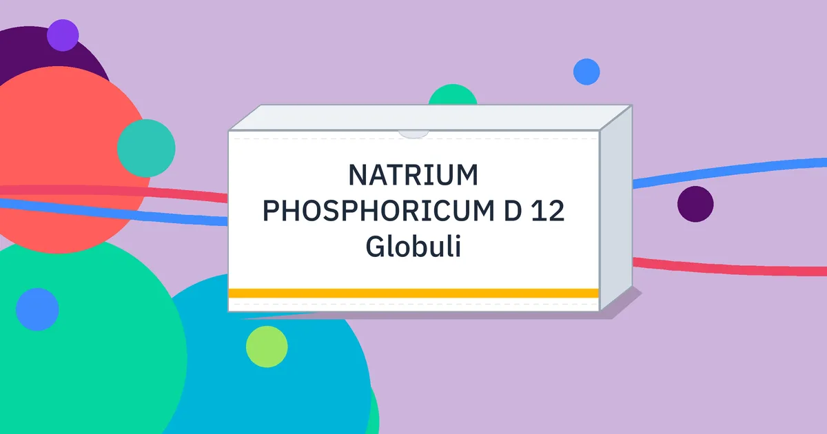 Symbolbild: Packung mit der Aufschrift NATRIUM PHOSPHORICUM D 12 Globuli (PZN 04228935) – Verfügbarkeit und Bezug in Apotheken in Frankfurt am Main