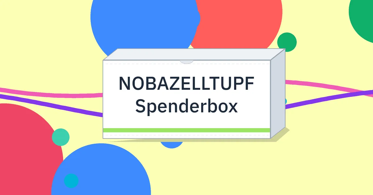 Symbolbild: Packung mit der Aufschrift NOBAZELLTUPF Spenderbox (PZN 09489221) – Verfügbarkeit und Bezug in Apotheken in Frankfurt am Main