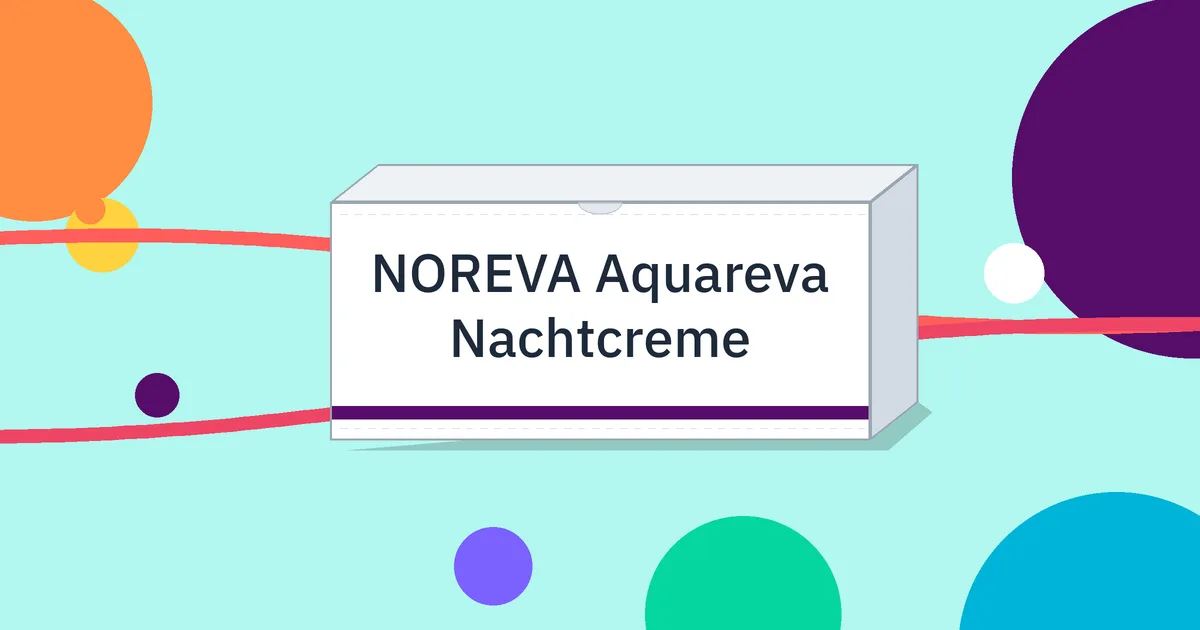 Symbolbild: Packung mit der Aufschrift NOREVA Aquareva Nachtcreme (PZN 17527993) – Verfügbarkeit und Bezug in Apotheken in Frankfurt am Main