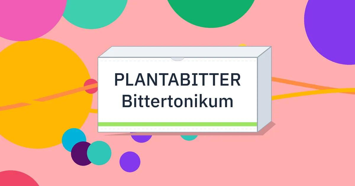 Symbolbild: Packung mit der Aufschrift PLANTABITTER Bittertonikum (PZN 18020612) – Verfügbarkeit und Bezug in Apotheken in Frankfurt am Main