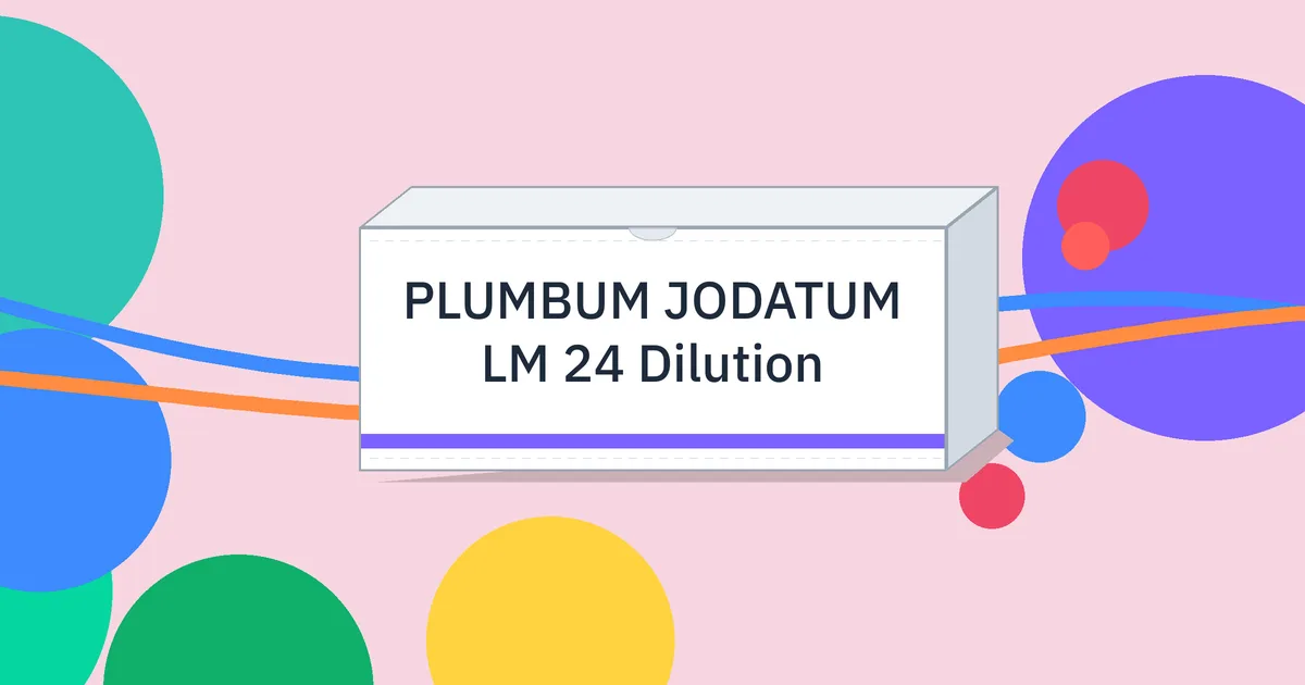 Symbolbild: Packung mit der Aufschrift PLUMBUM JODATUM LM 24 Dilution (PZN 13040828) – Verfügbarkeit und Bezug in Apotheken in Frankfurt am Main