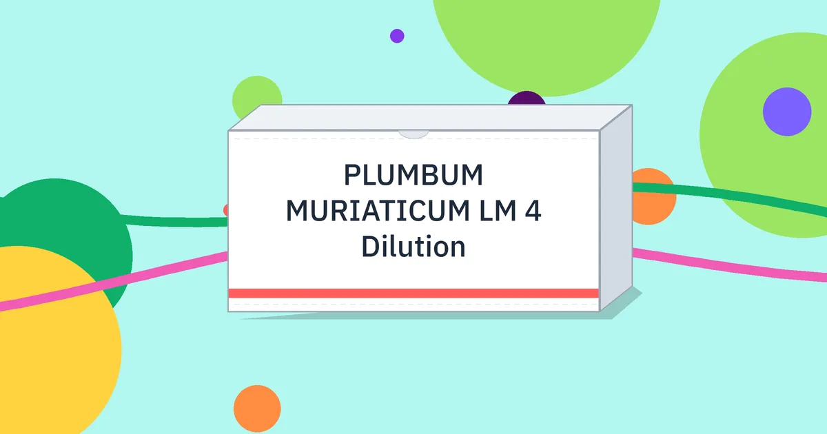 Symbolbild: Packung mit der Aufschrift PLUMBUM MURIATICUM LM 4 Dilution (PZN 13041443) – Verfügbarkeit und Bezug in Apotheken in Frankfurt am Main