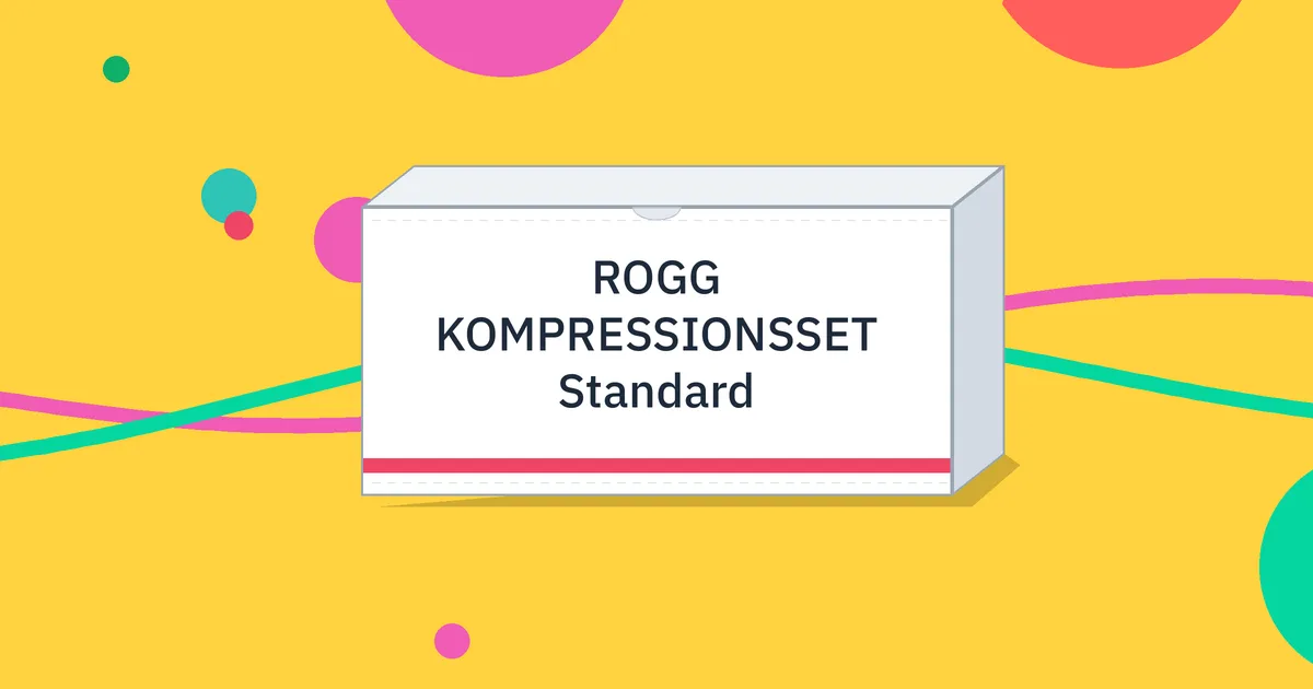 Symbolbild: Packung mit der Aufschrift ROGG KOMPRESSIONSSET Standard (PZN 20597738) – Verfügbarkeit und Bezug in Apotheken in Frankfurt am Main
