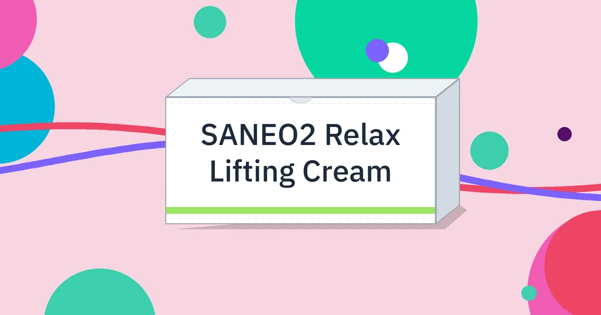 Symbolbild: Packung mit der Aufschrift SANEO2 Relax Lifting Cream (PZN 10832368) – Verfügbarkeit und Bezug in Apotheken in Frankfurt am Main