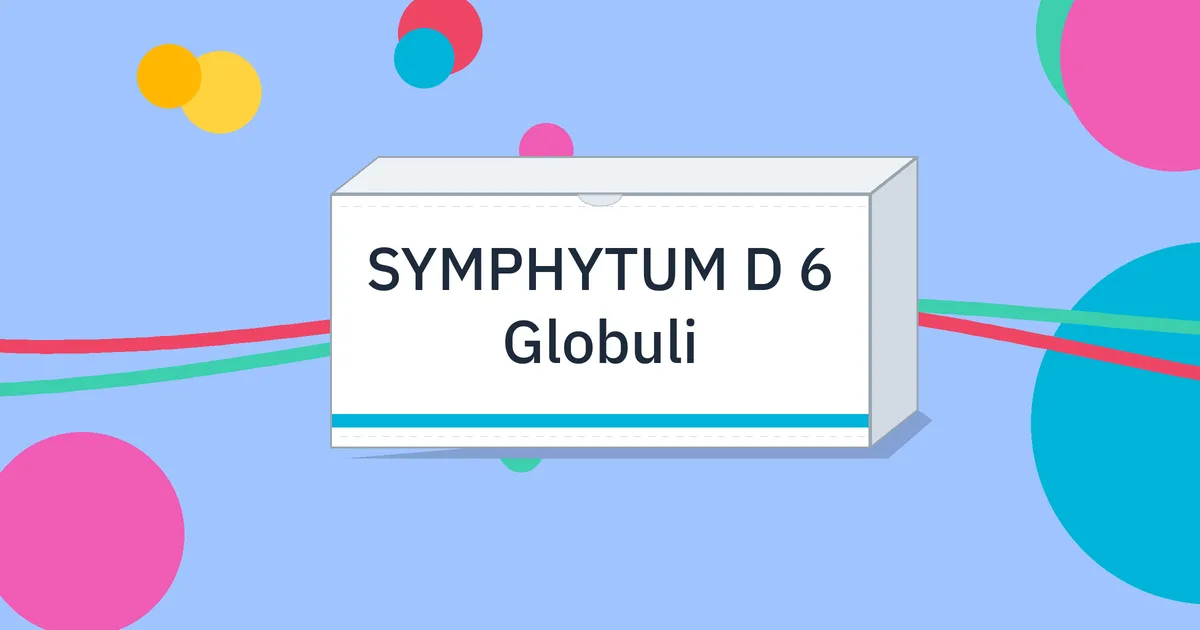 Symbolbild: Packung mit der Aufschrift SYMPHYTUM D 6 Globuli (PZN 19417978) – Verfügbarkeit und Bezug in Apotheken in Frankfurt am Main