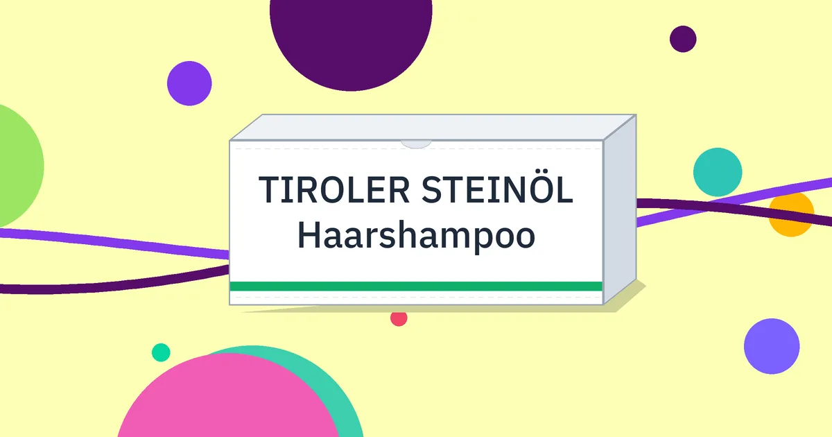 Symbolbild: Packung mit der Aufschrift TIROLER STEINÖL Haarshampoo (PZN 06173871) – Verfügbarkeit und Bezug in Apotheken in Frankfurt am Main