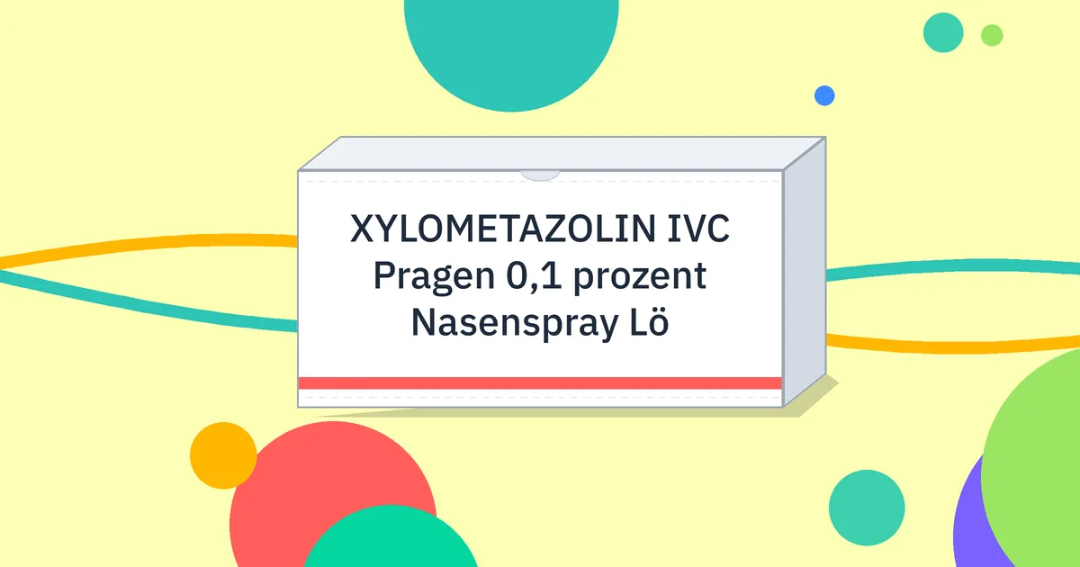 Symbolbild: Packung mit der Aufschrift XYLOMETAZOLIN IVC Pragen 0,1 prozent Nasenspray Lö (PZN 18653033) – Verfügbarkeit und Bezug in Apotheken in Frankfurt am Main