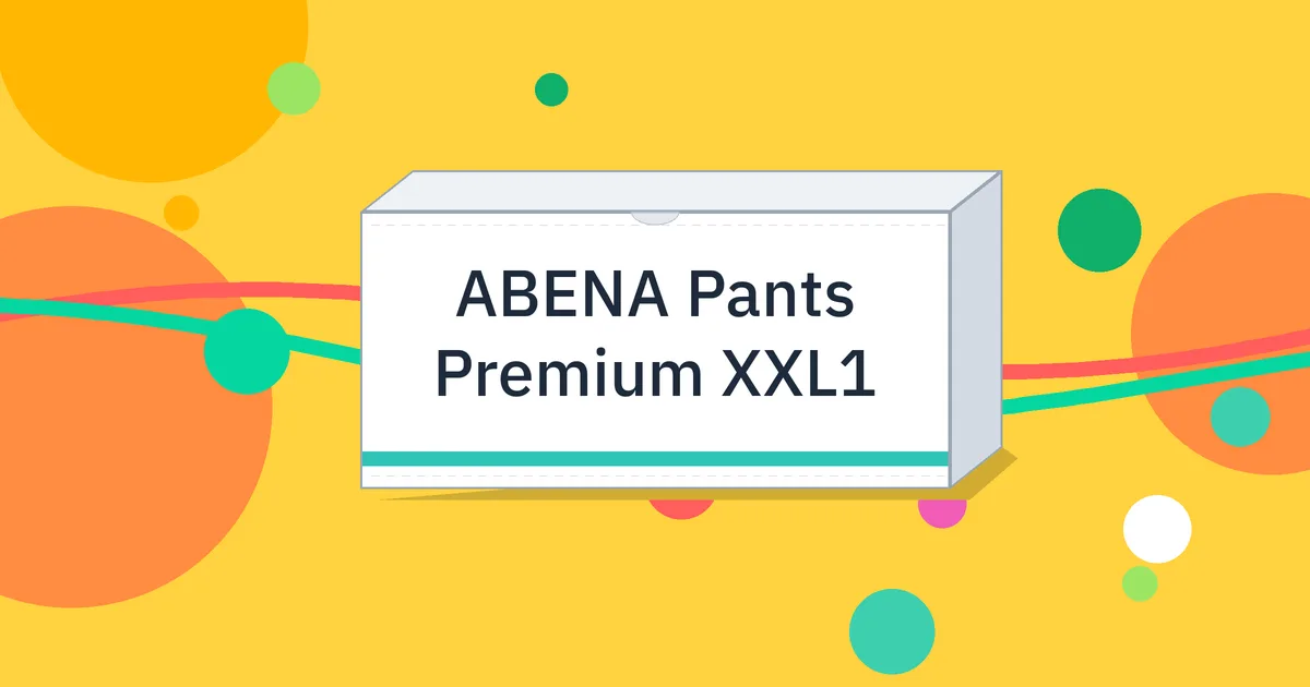 Symbolbild: Packung mit der Aufschrift ABENA Pants Premium XXL1 (PZN 17511495) – Verfügbarkeit und Bezug in Apotheken in Frankfurt am Main