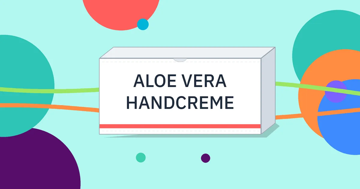 Symbolbild: Packung mit der Aufschrift ALOE VERA HANDCREME (PZN 03661653) – Verfügbarkeit und Bezug in Apotheken in Frankfurt am Main