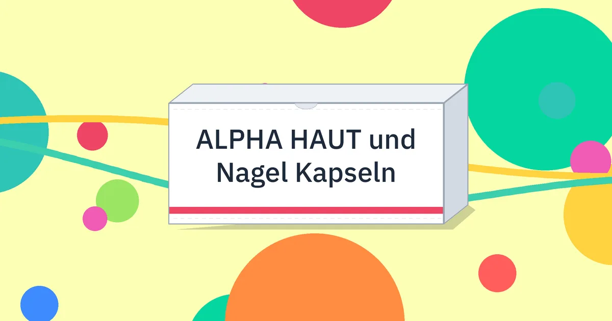 Symbolbild: Packung mit der Aufschrift ALPHA HAUT und Nagel Kapseln (PZN 14059250) – Verfügbarkeit und Bezug in Apotheken in Frankfurt am Main