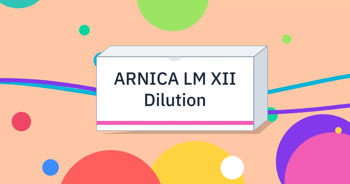 Symbolbild: Packung mit der Aufschrift ARNICA LM XII Dilution (PZN 02673708) – Verfügbarkeit und Bezug in Apotheken in Frankfurt am Main