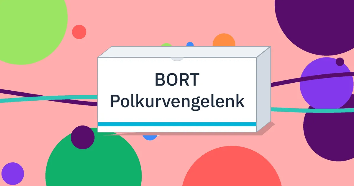 Symbolbild: Packung mit der Aufschrift BORT Polkurvengelenk (PZN 18352716) – Verfügbarkeit und Bezug in Apotheken in Frankfurt am Main