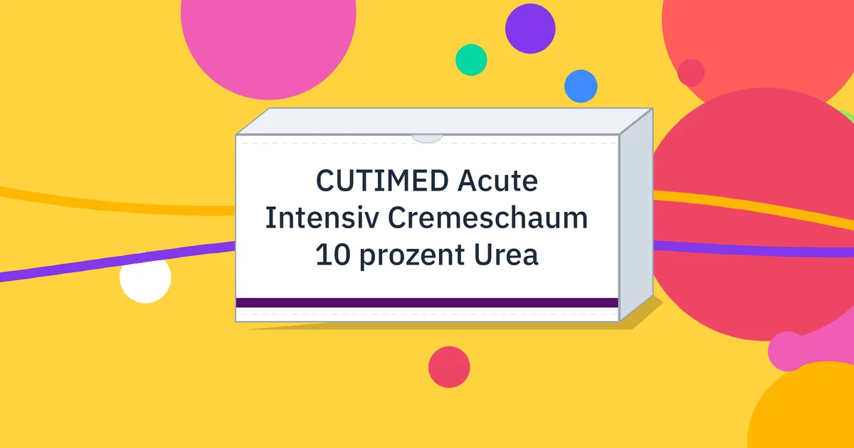 Symbolbild: Packung mit der Aufschrift CUTIMED Acute Intensiv Cremeschaum 10 prozent Urea (PZN 19442373) – Verfügbarkeit und Bezug in Apotheken in Frankfurt am Main