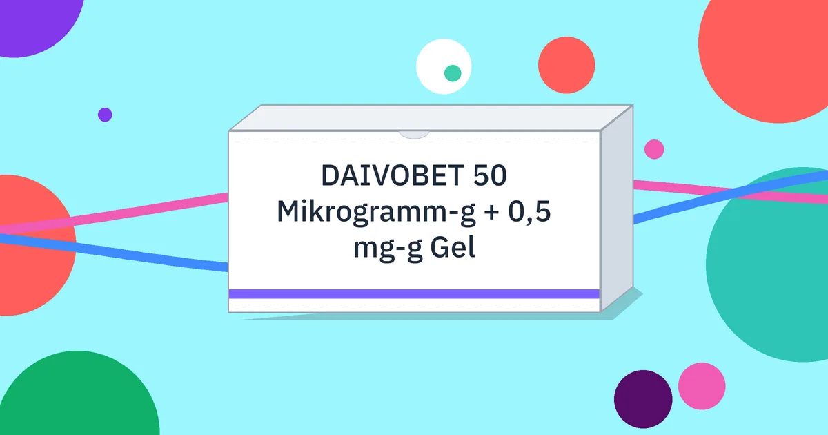 Symbolbild: Packung mit der Aufschrift DAIVOBET 50 Mikrogramm-g + 0,5 mg-g Gel (PZN 15435732) – Verfügbarkeit und Bezug in Apotheken in Frankfurt am Main