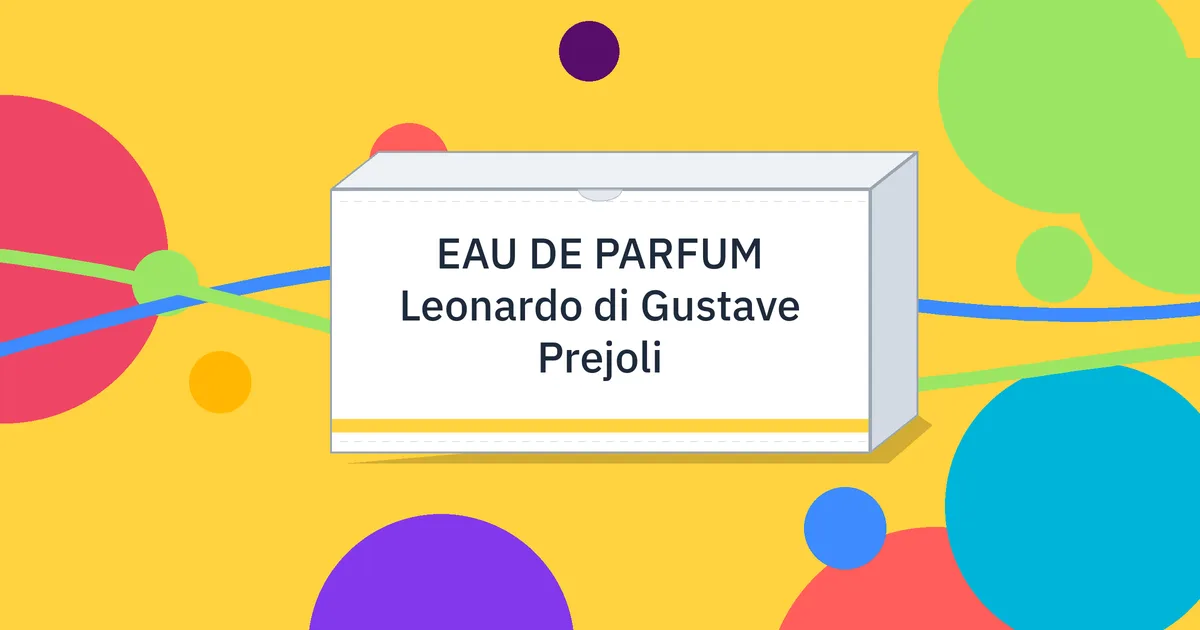 Symbolbild: Packung mit der Aufschrift EAU DE PARFUM Leonardo di Gustave Prejoli (PZN 01297700) – Verfügbarkeit und Bezug in Apotheken in Frankfurt am Main