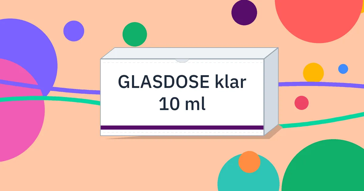Symbolbild: Packung mit der Aufschrift GLASDOSE klar 10 ml (PZN 07610983) – Verfügbarkeit und Bezug in Apotheken in Frankfurt am Main