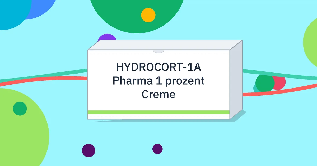 Symbolbild: Packung mit der Aufschrift HYDROCORT-1A Pharma 1 prozent Creme (PZN 14236901) – Verfügbarkeit und Bezug in Apotheken in Frankfurt am Main