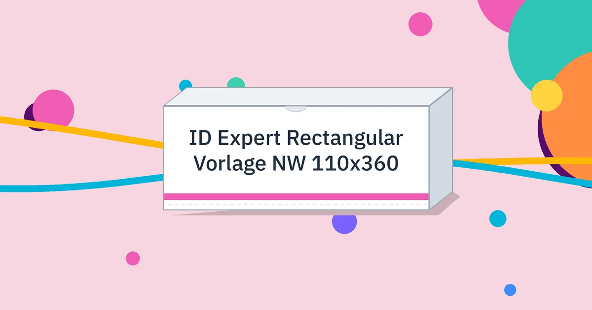 Symbolbild: Packung mit der Aufschrift ID Expert Rectangular Vorlage NW 110x360 (PZN 10049272) – Verfügbarkeit und Bezug in Apotheken in Frankfurt am Main
