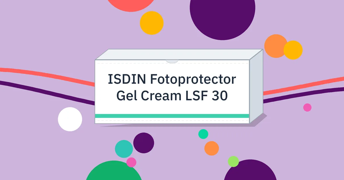 Symbolbild: Packung mit der Aufschrift ISDIN Fotoprotector Gel Cream LSF 30 (PZN 16866084) – Verfügbarkeit und Bezug in Apotheken in Frankfurt am Main