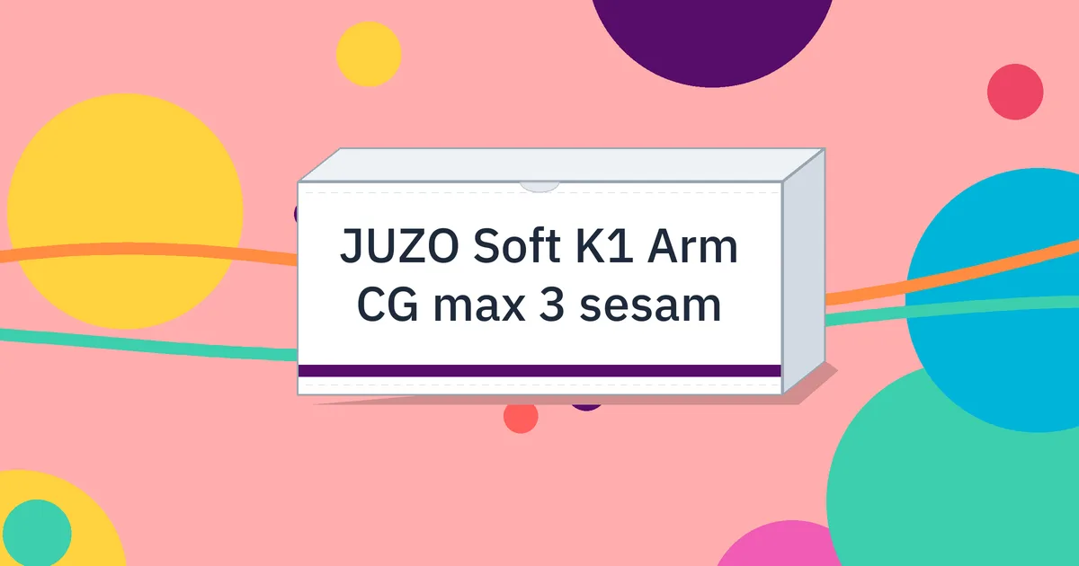 Symbolbild: Packung mit der Aufschrift JUZO Soft K1 Arm CG max 3 sesam (PZN 15510221) – Verfügbarkeit und Bezug in Apotheken in Frankfurt am Main