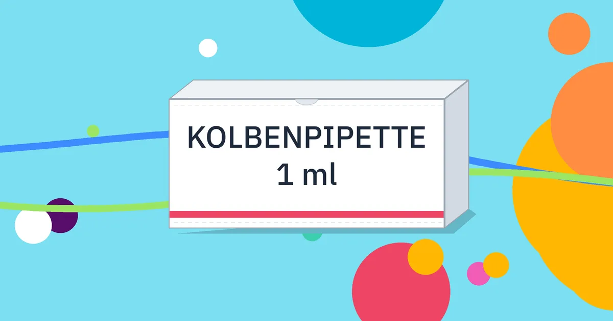 Symbolbild: Packung mit der Aufschrift KOLBENPIPETTE 1 ml (PZN 19177882) – Verfügbarkeit und Bezug in Apotheken in Frankfurt am Main