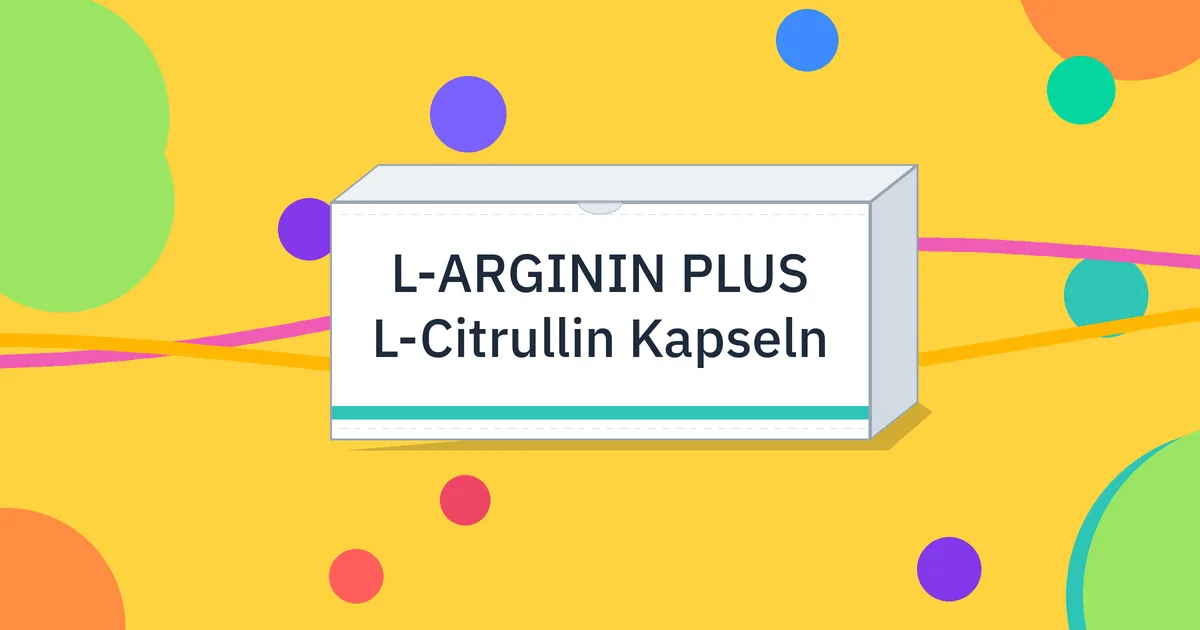 Symbolbild: Packung mit der Aufschrift L-ARGININ PLUS L-Citrullin Kapseln (PZN 18256869) – Verfügbarkeit und Bezug in Apotheken in Frankfurt am Main