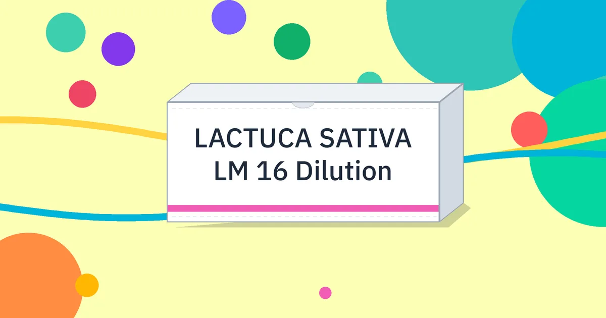 Symbolbild: Packung mit der Aufschrift LACTUCA SATIVA LM 16 Dilution (PZN 13521321) – Verfügbarkeit und Bezug in Apotheken in Frankfurt am Main