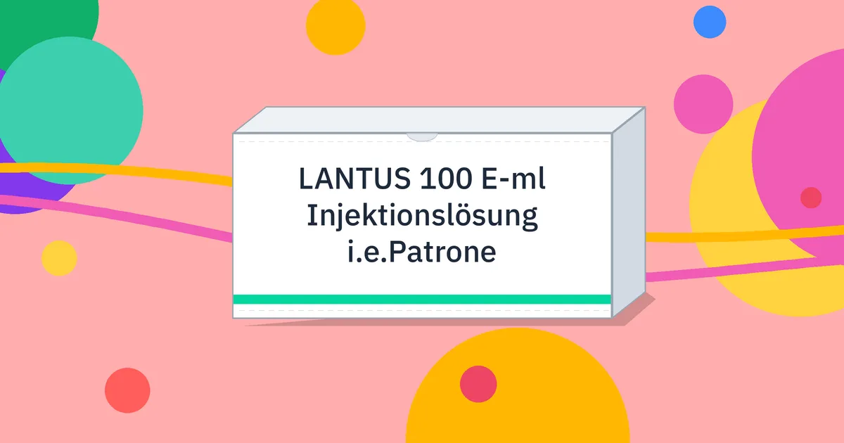 Symbolbild: Packung mit der Aufschrift LANTUS 100 E-ml Injektionslösung i.e.Patrone (PZN 17308794) – Verfügbarkeit und Bezug in Apotheken in Frankfurt am Main
