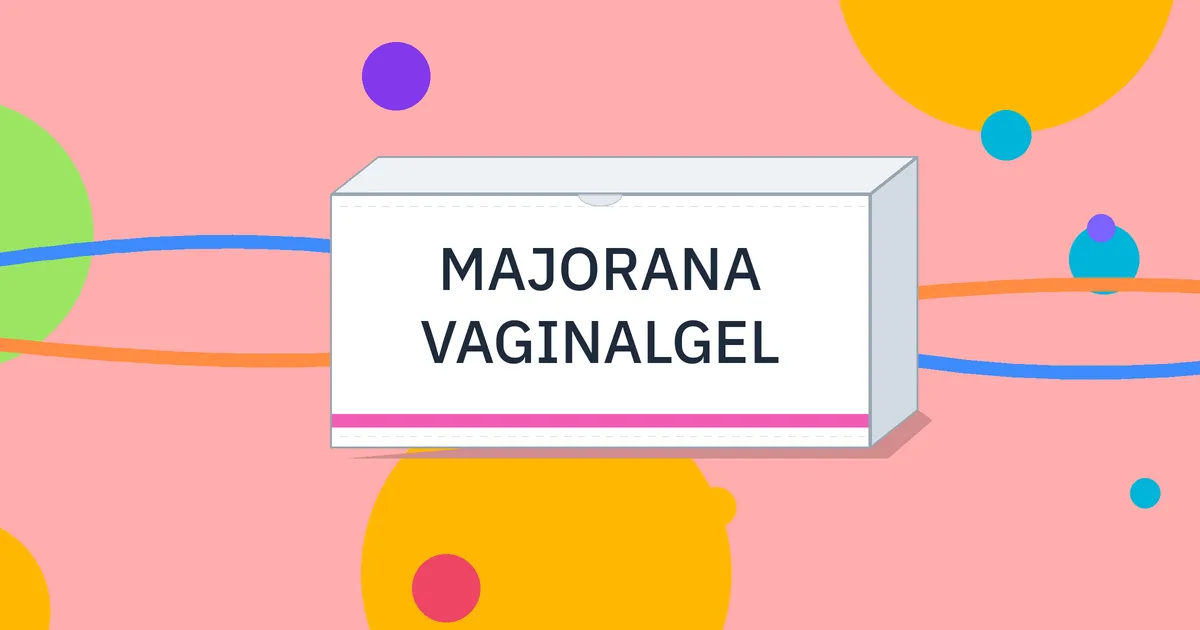 Symbolbild: Packung mit der Aufschrift MAJORANA VAGINALGEL (PZN 01448292) – Verfügbarkeit und Bezug in Apotheken in Frankfurt am Main