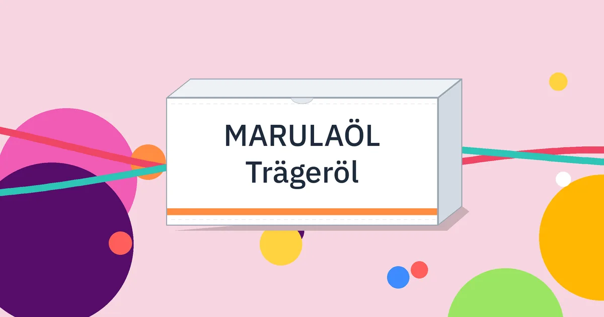 Symbolbild: Packung mit der Aufschrift MARULAÖL Trägeröl (PZN 17949777) – Verfügbarkeit und Bezug in Apotheken in Frankfurt am Main