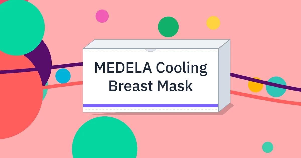 Symbolbild: Packung mit der Aufschrift MEDELA Cooling Breast Mask (PZN 20576245) – Verfügbarkeit und Bezug in Apotheken in Frankfurt am Main