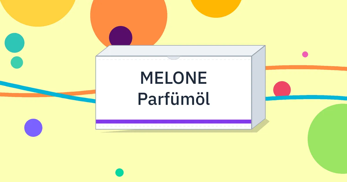 Symbolbild: Packung mit der Aufschrift MELONE Parfümöl (PZN 01992392) – Verfügbarkeit und Bezug in Apotheken in Frankfurt am Main