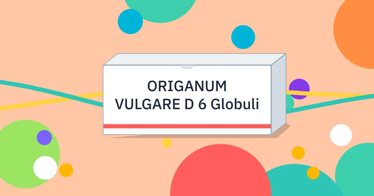 Symbolbild: Packung mit der Aufschrift ORIGANUM VULGARE D 6 Globuli (PZN 07248967) – Verfügbarkeit und Bezug in Apotheken in Frankfurt am Main